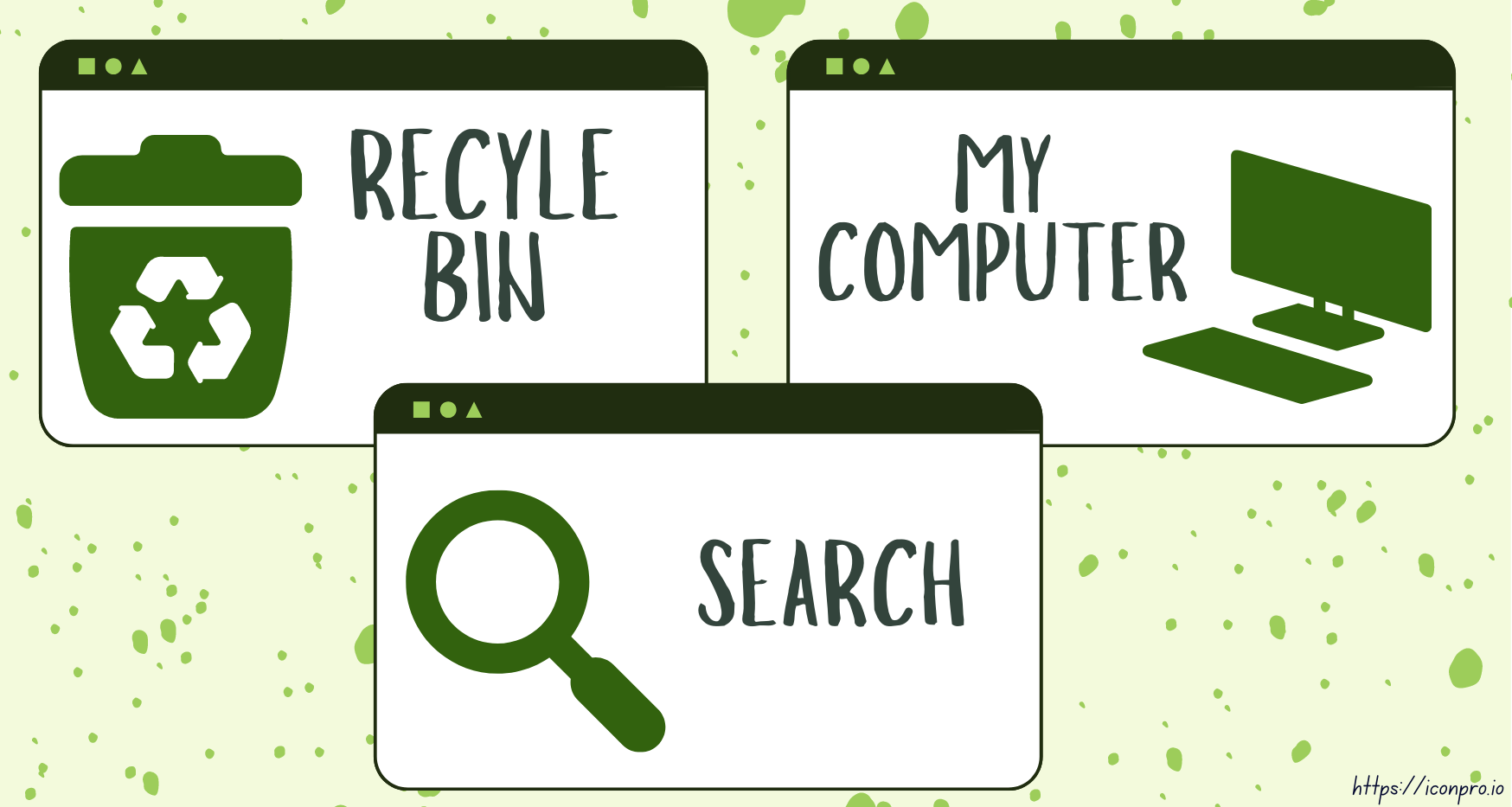 Windows Icons On Your Computer - iconPRO